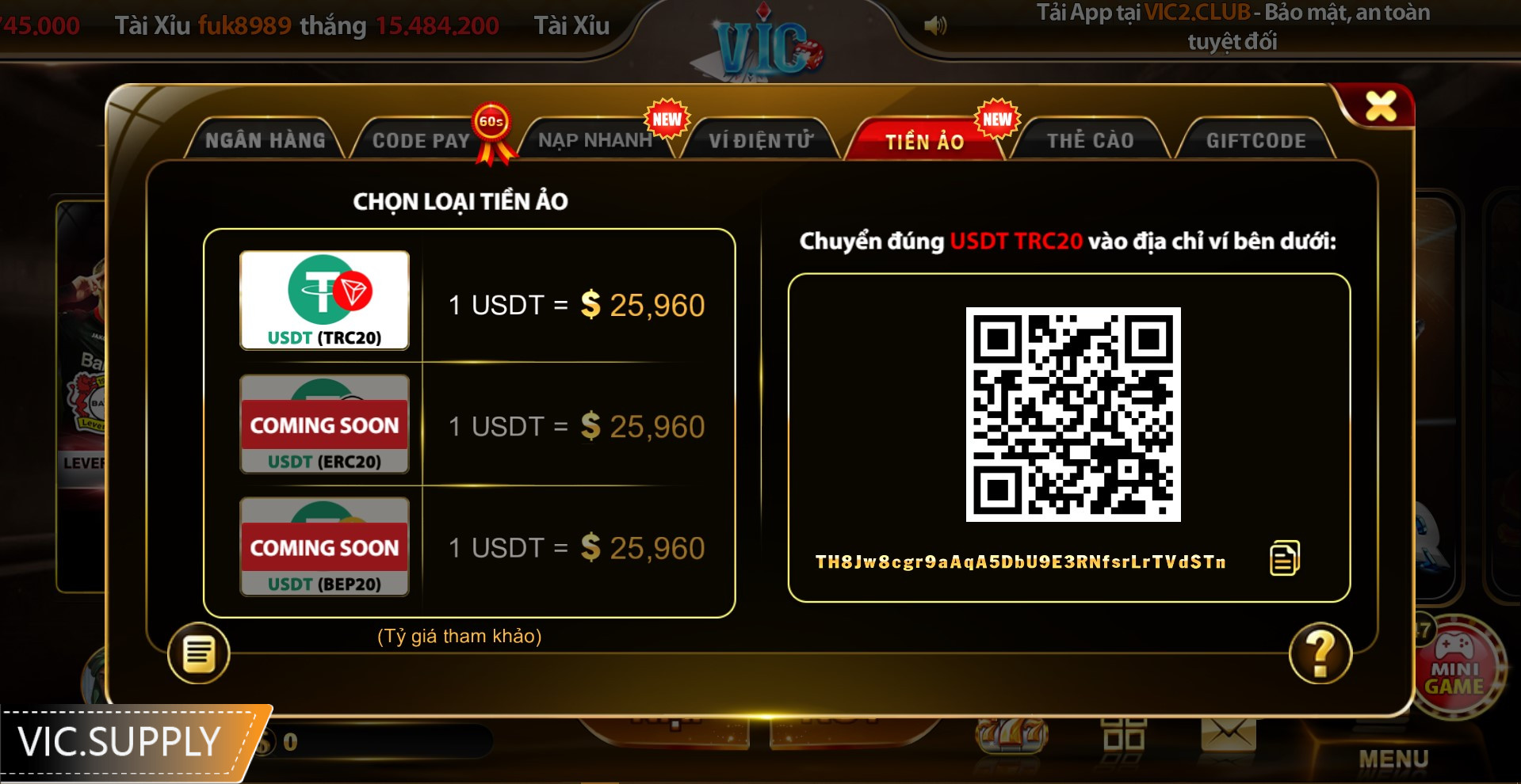 Hướng dẫn các bước nạp tiền Vic Club từ chuyên gia hàng đầu